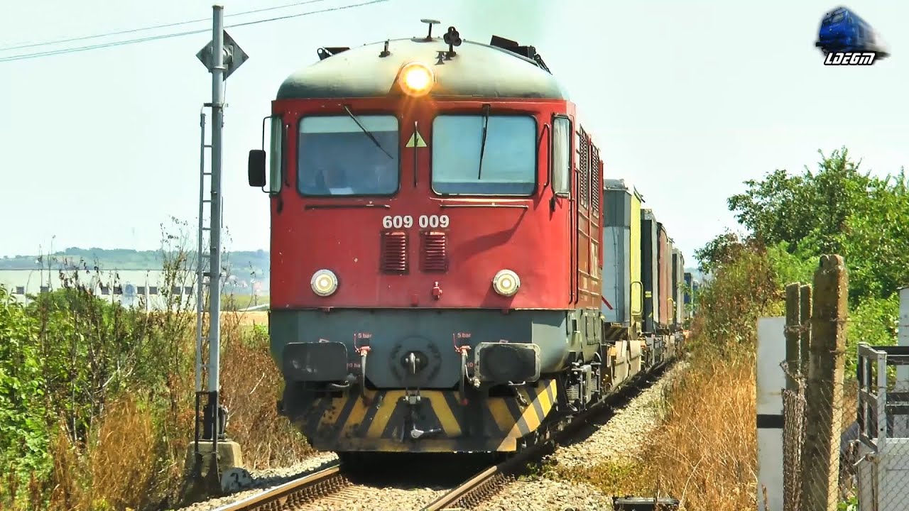060-DA 609 009-9 & Tren FOX Rail Intermodal Train spre/to Ungaria - 15 ...