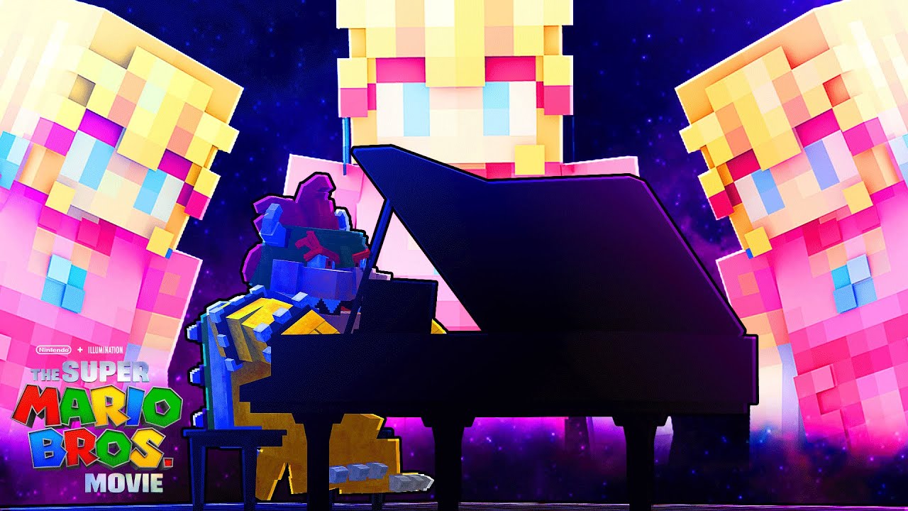 MARIO MOVIE Bowser Sings "Peaches"! | Minecraft Super Mario | [191 ...