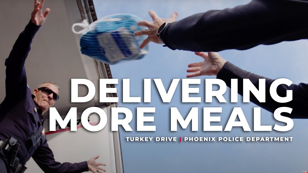#DeliveringMore Meals to Families at PHX PD Turkey Drive for St. Mary's ...