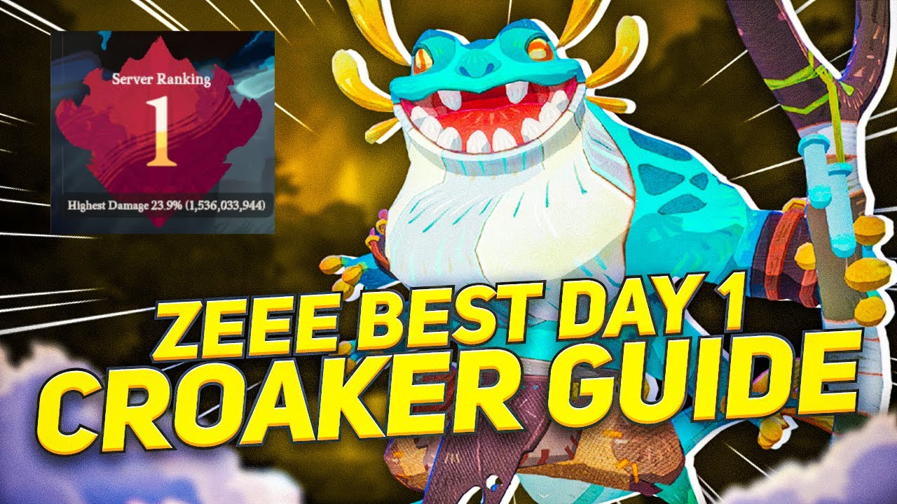 Zeee Best Day 1 (Common II and Hard) Dream Realm Guide - King Croaker ...