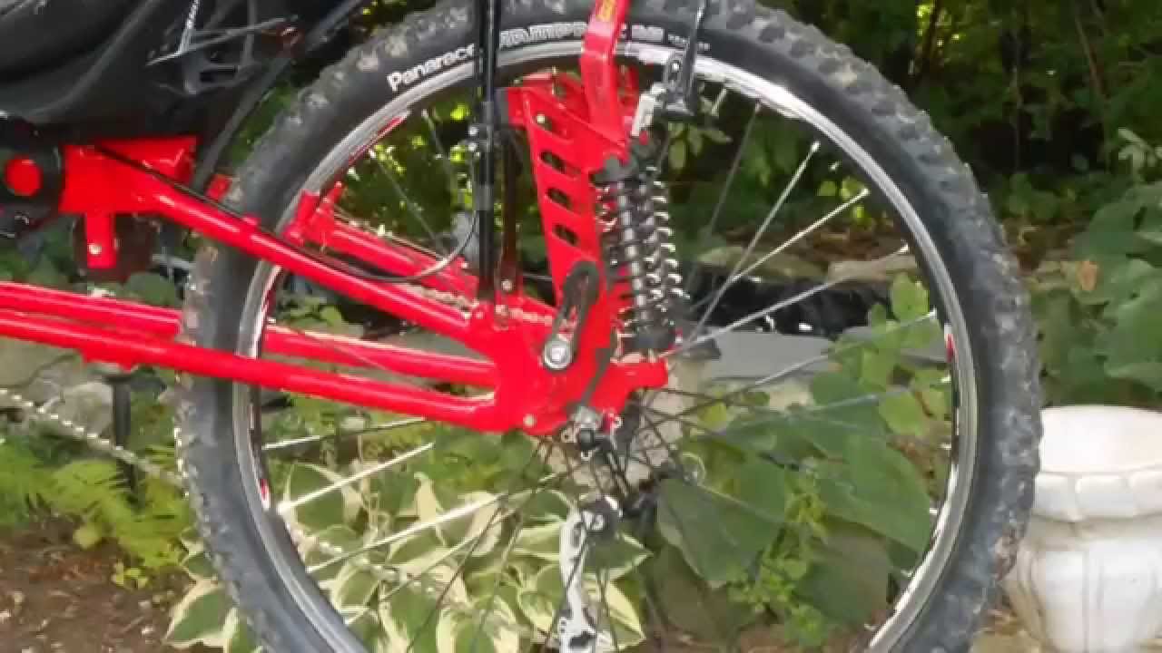 REDZILLA FS Recumbent Mountain Bike - YouTube