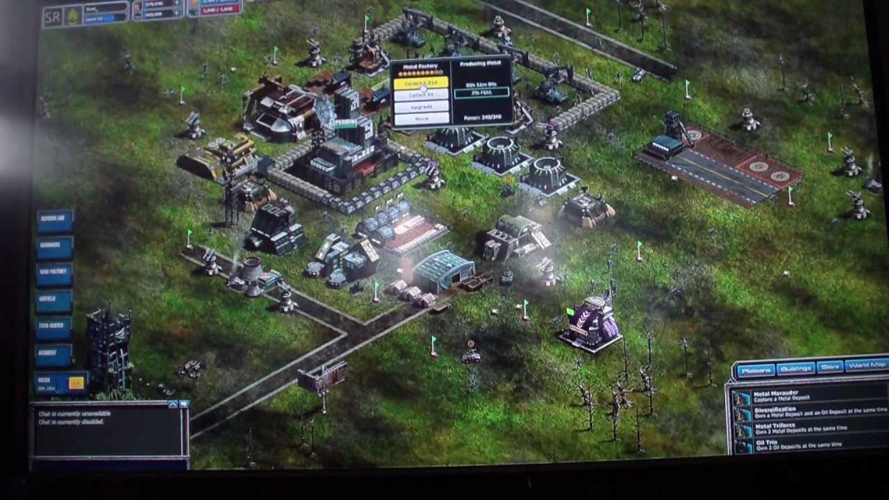 War Commander facebook - attacking rogue faction base and winning - YouTube