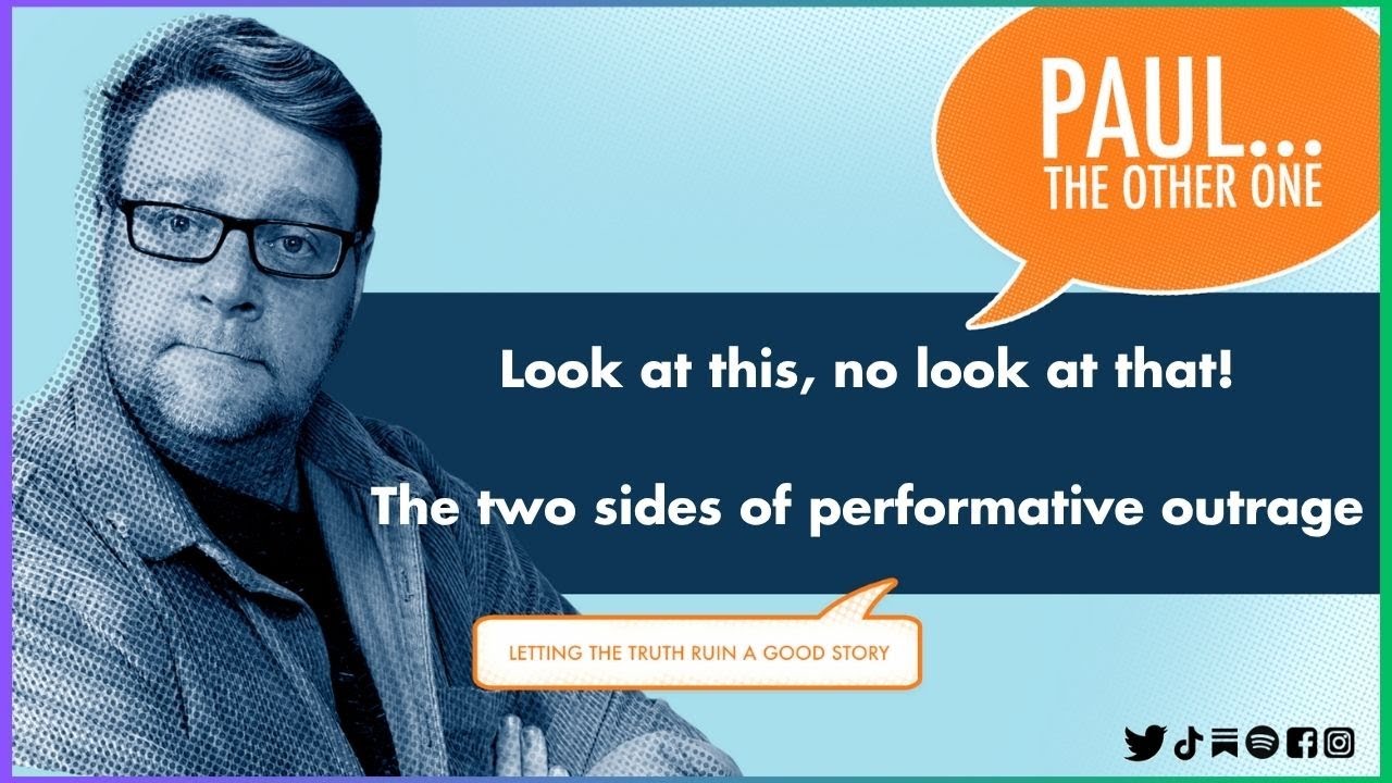 The Two sides of Performative Outrage - YouTube