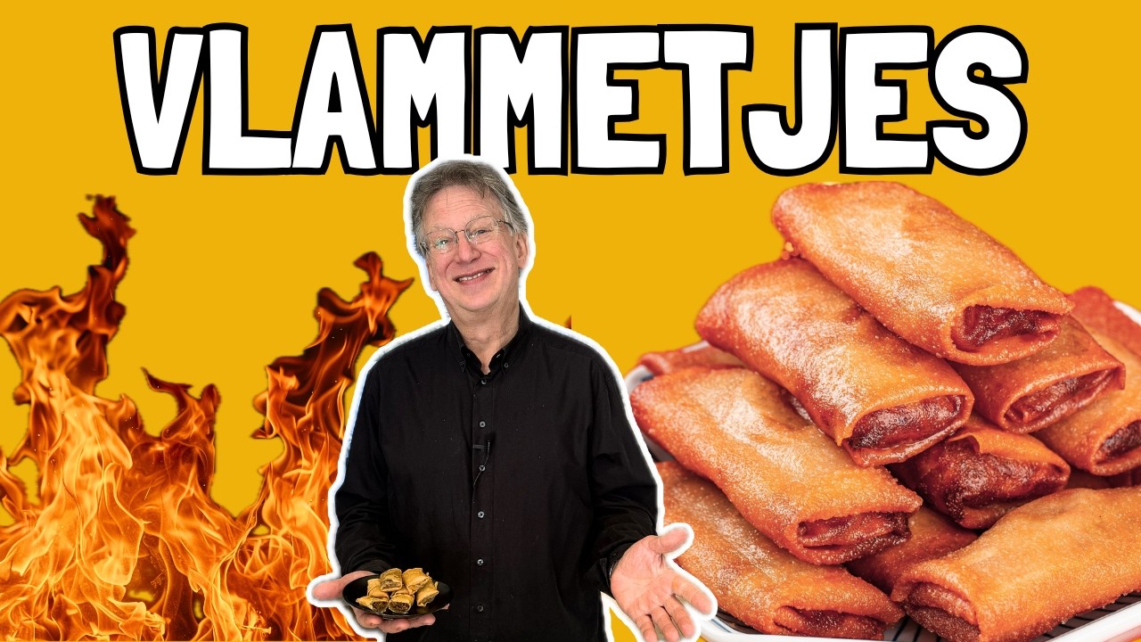 Hoe maak je Vlammetjes? (Écht pittige Hollandse snack recept) - YouTube