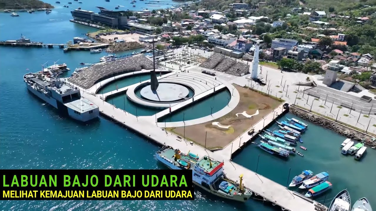 Drone Kota Labuan Bajo Terbaru 2022, Melihat Keindahan Pemandangan Kota ...