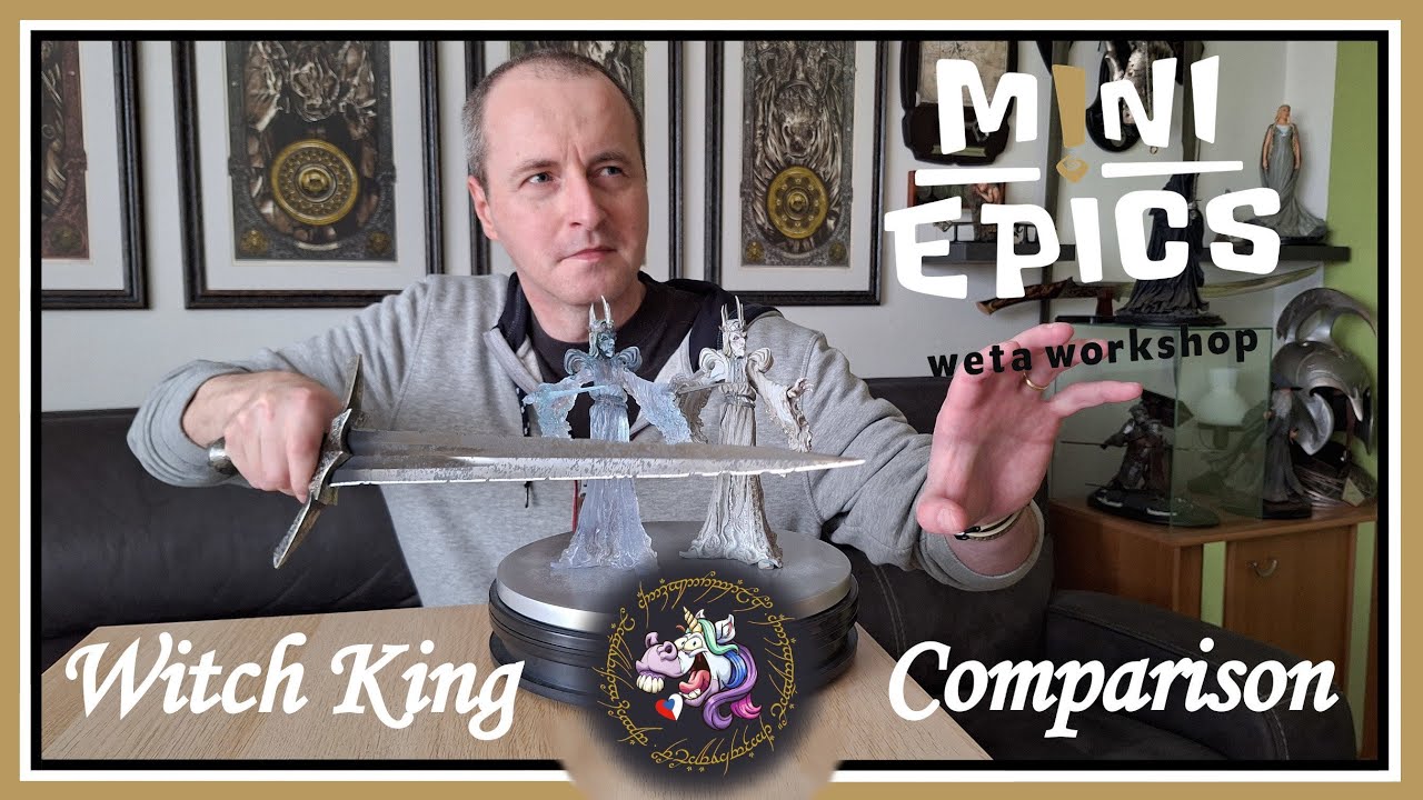 Weta Witch-King Mini Epics Comparison - YouTube