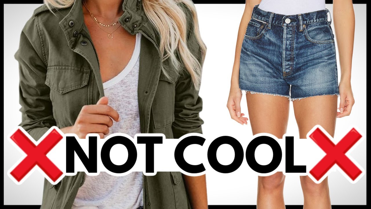 12 Styles “Not Cool Anymore” …Wear THIS Instead! - YouTube