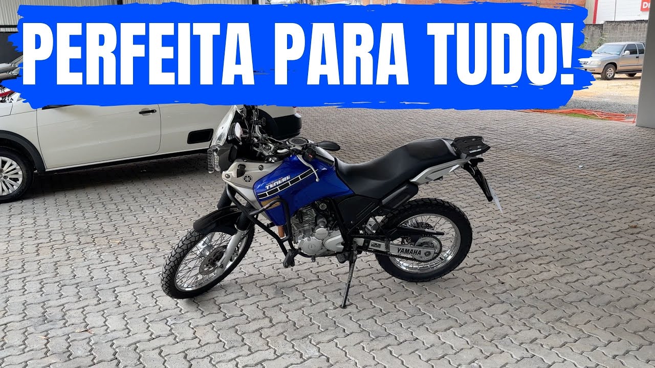 AVALIAÇÃO YAMAHA XTZ TENERÉ 250CC BLUEFLEX 2016! A MELHOR MOTO PARA ...
