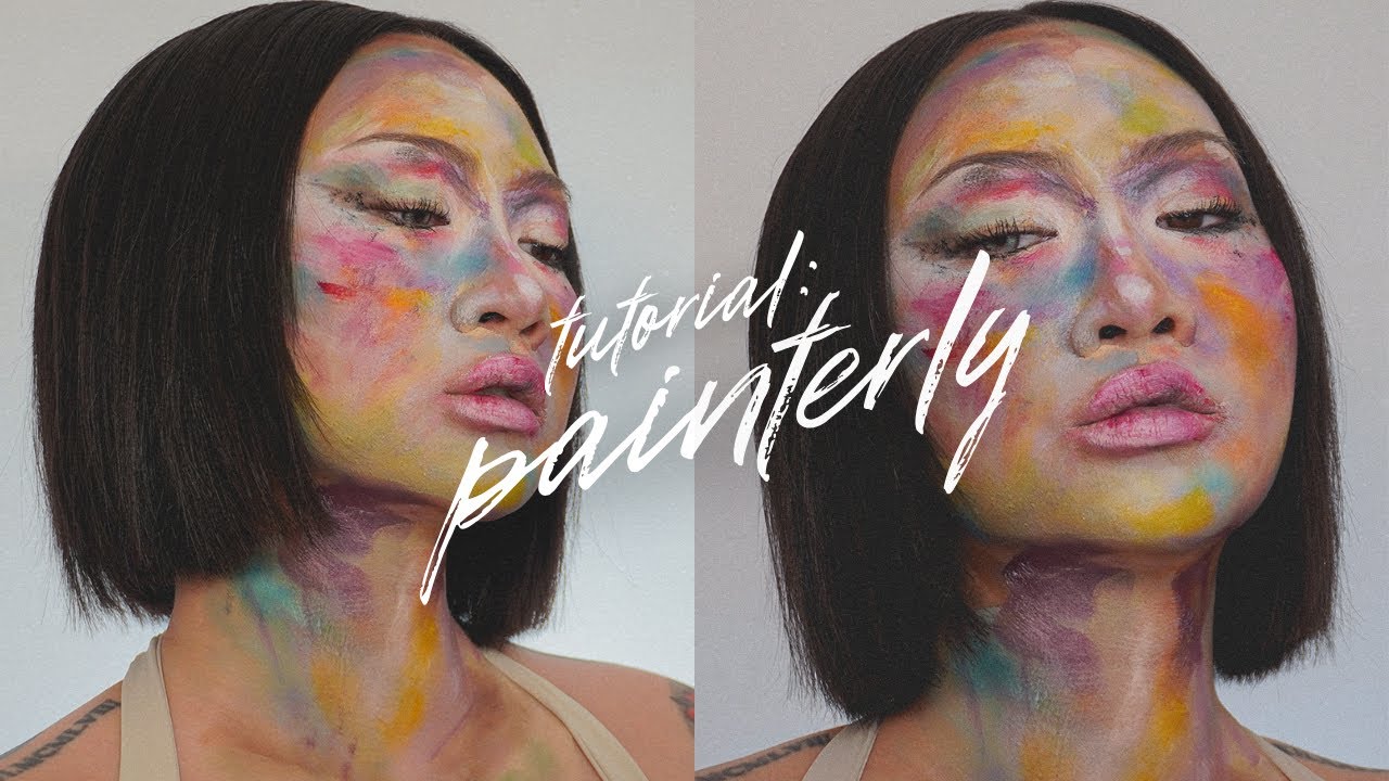 CREATIVE PAINTERLY TUTORIAL 🎨 MESSY, EXPRESSIVE, TEXTURAL ARTISTIC ...