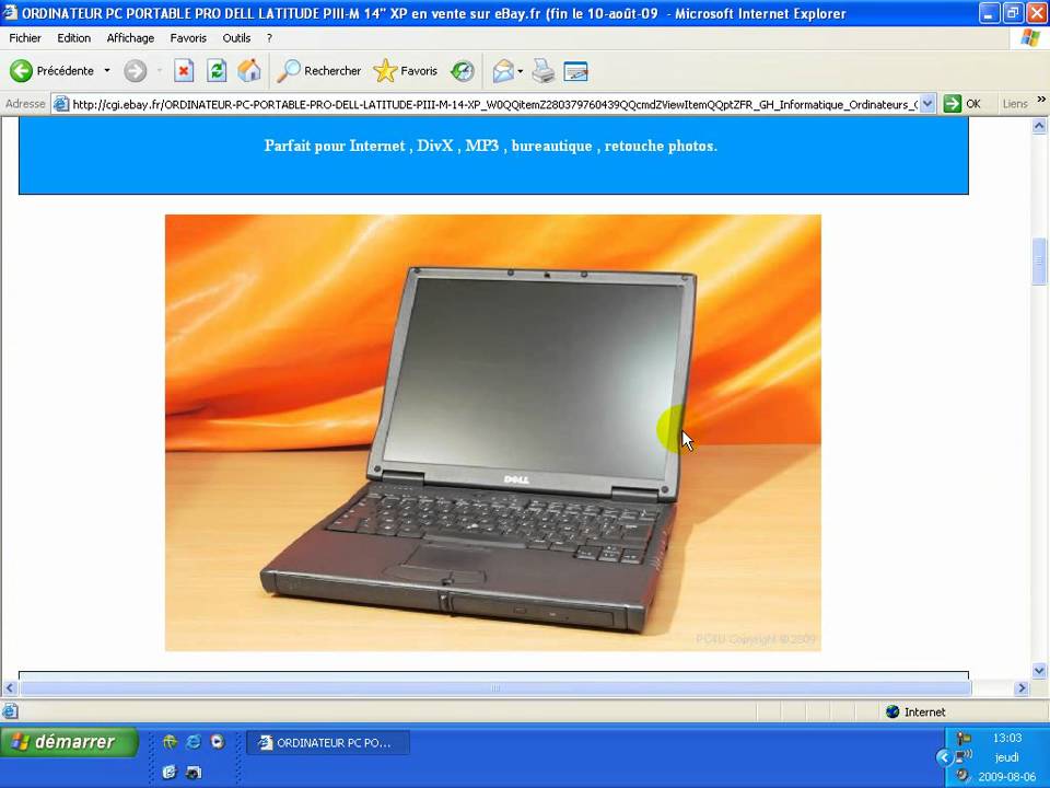 Comment acheter et vendre sur eBay - Formation Windows XP Français - 6 ...