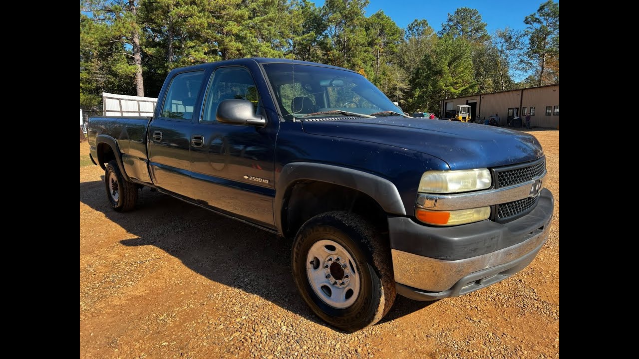 2002 Chevrolet Silverado 2500 HD 4 Door Extended Cab Pickup Truck ...