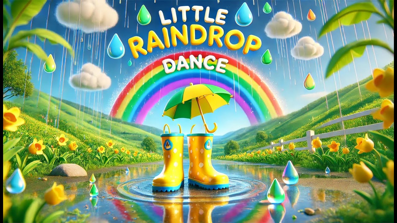 "Little Raindrop Dance 🌈 | A Fun Rainy Day Poem for Kids" - YouTube