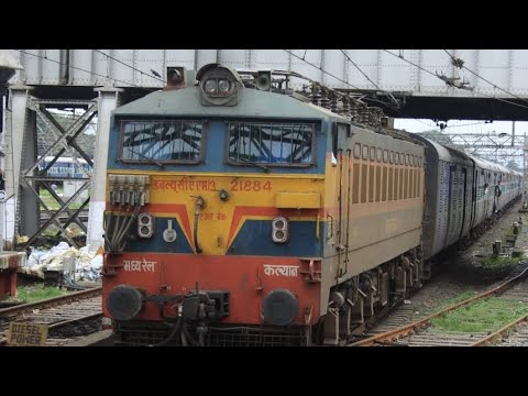 Indian locomotive WCAM-3. Indian Railways. Electric Engine - YouTube