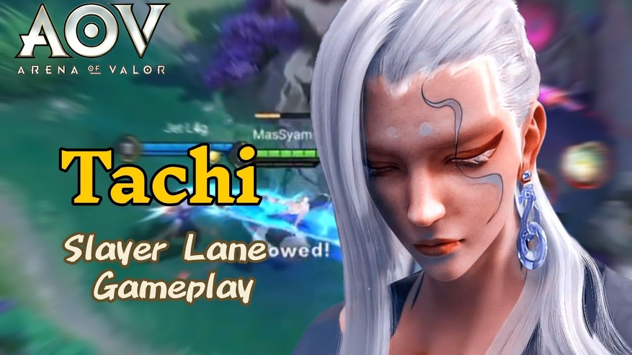 Tachi Slayer Lane Gameplay | Solo Push Rank Arena of Valor - YouTube