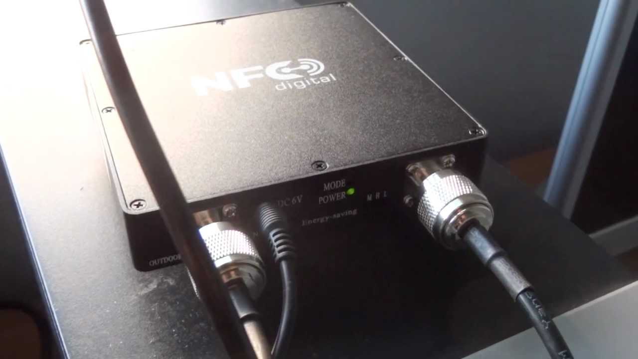 how to install in building cellular signal amplifer - YouTube