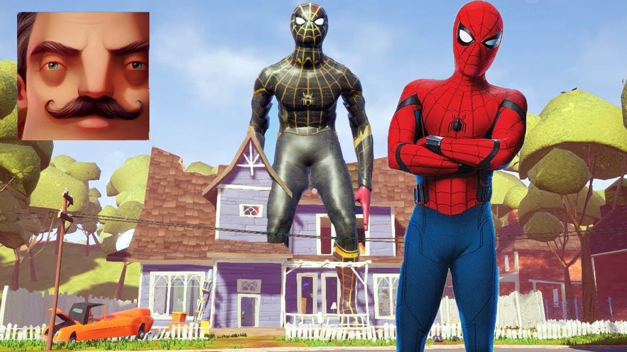Hello Neighbor - My New Neighbor Big Spider-Man: No Way Home Act 1 ...