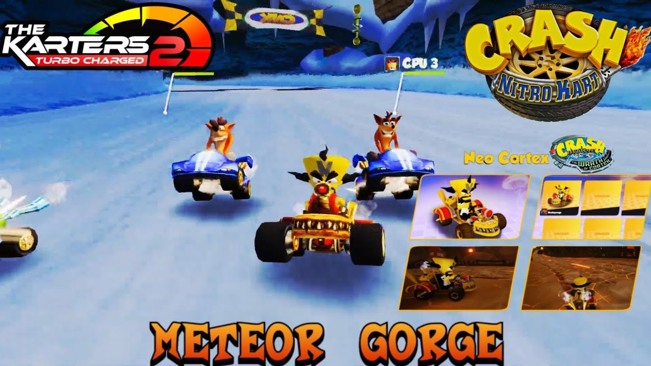 The Karters 2: Turbo Charged: Crash Nitro Kart: Meteor Gorge Mod & Dr ...