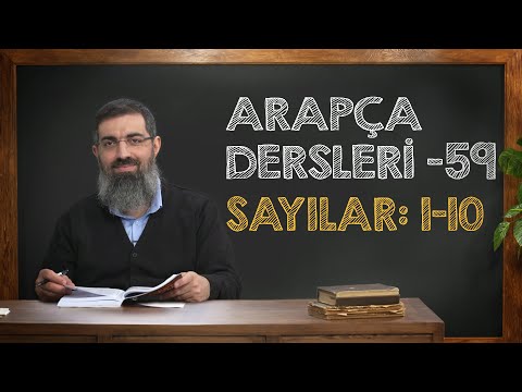1-10 Arası Sayılar | Arapça Dersleri 59 | Halis Bayancuk Hoca