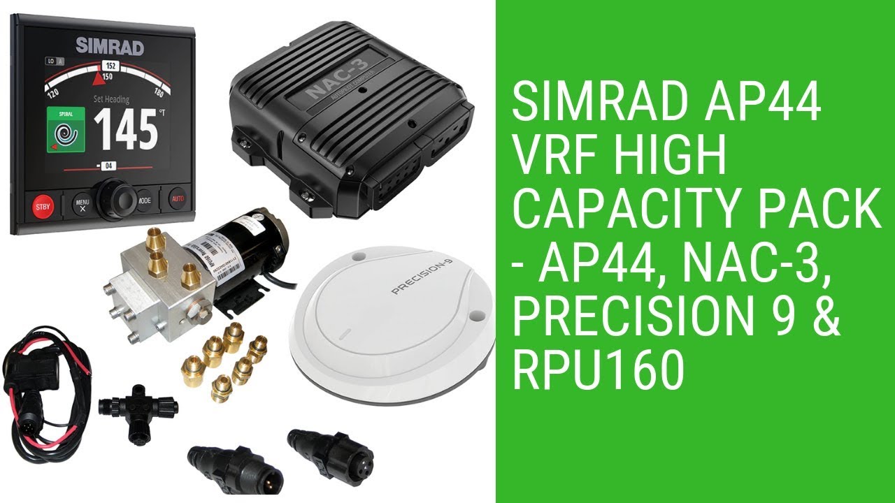 Simrad AP44 VRF Review - YouTube