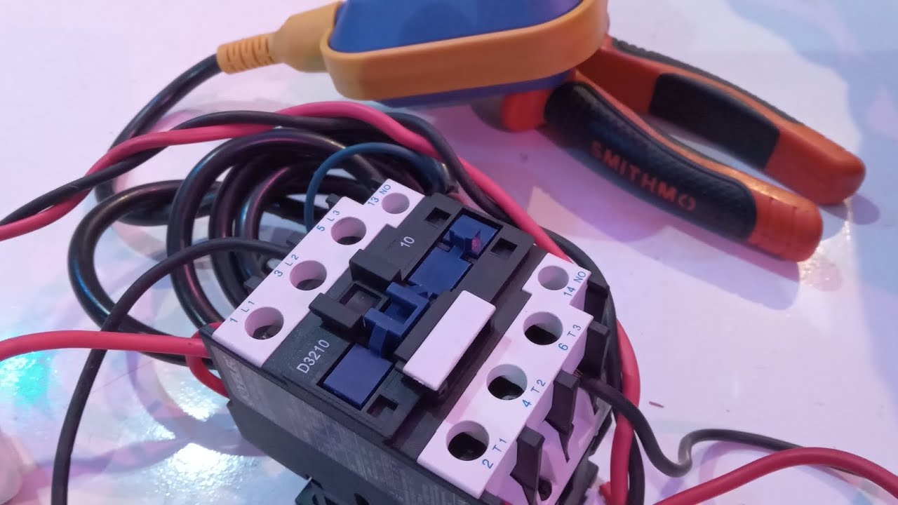FLOAT SWITCH WIRING PRACTICAL VIDEO WITH A CONTACTOR..!! HOW IT WORKS ...