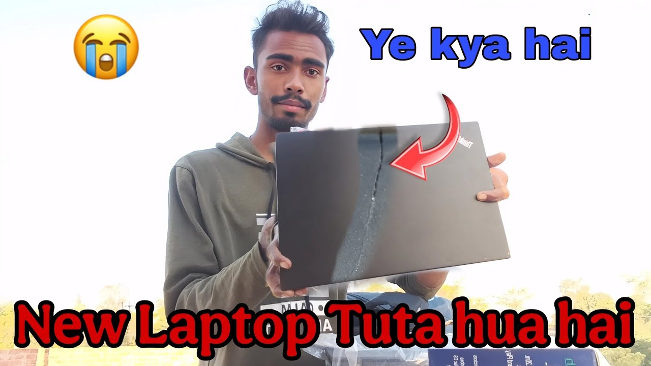 New Laptop 💻 tuta hua hai 😢😭 - YouTube