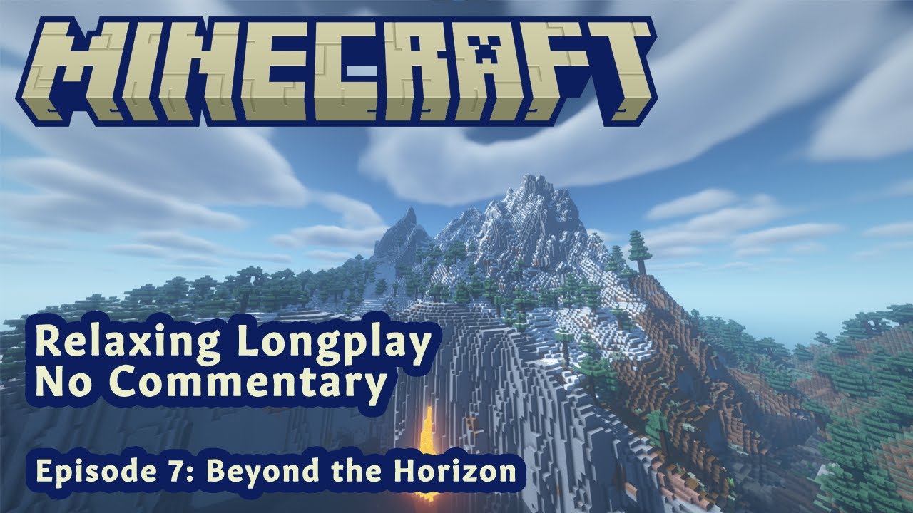 Minecraft Relaxing Longplay with No Commentary - Episode 7 - YouTube