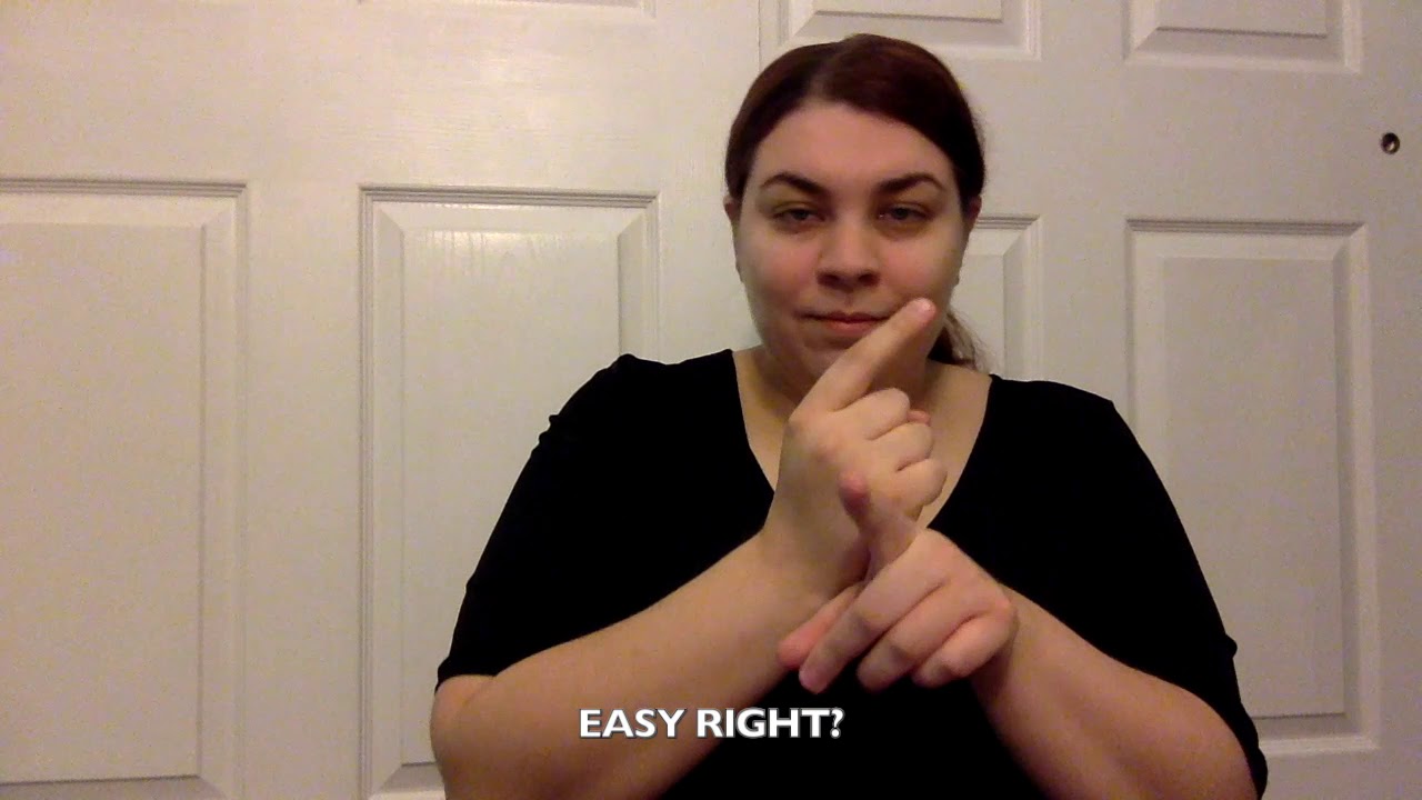 Learning Basic American Sign Language with Librarian Allison! - YouTube
