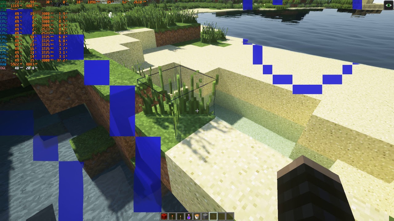 Minecraft [Ryzen 5 2600 + GTX 1070 8Gb] ULTRA+DXR+1080p - YouTube