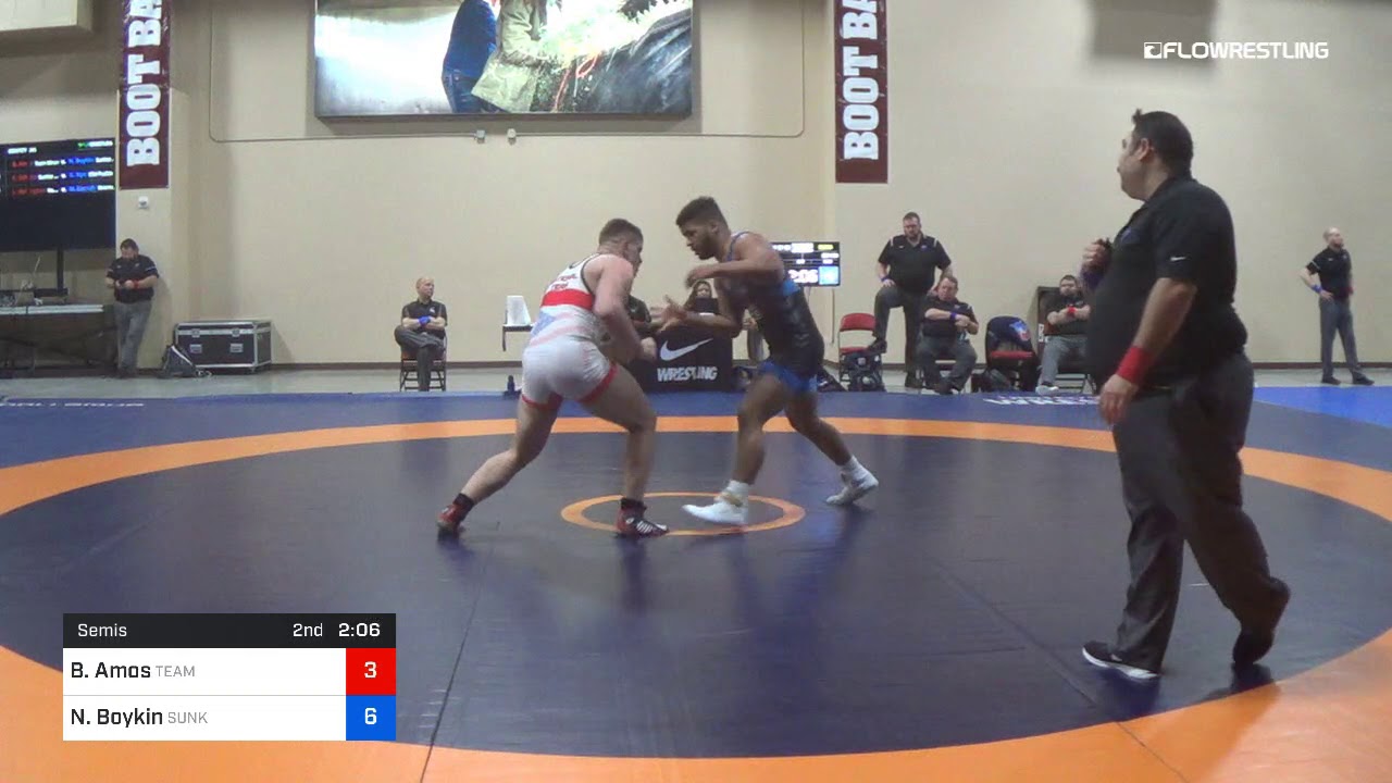 97 Kg Semis Braxton Amos Team Miron Vs Nicholas Boykin Sunkist Kids ...