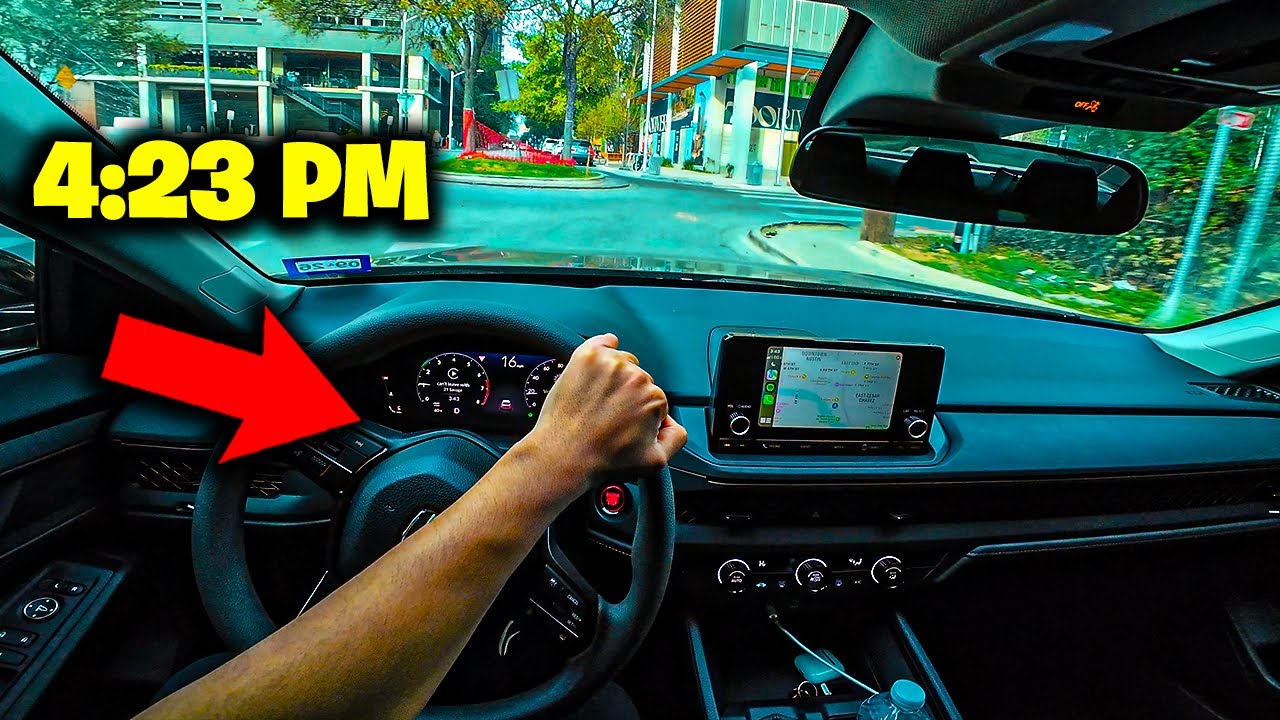 The MOST RELAXING Drive Around The City You've Ever Seen - YouTube