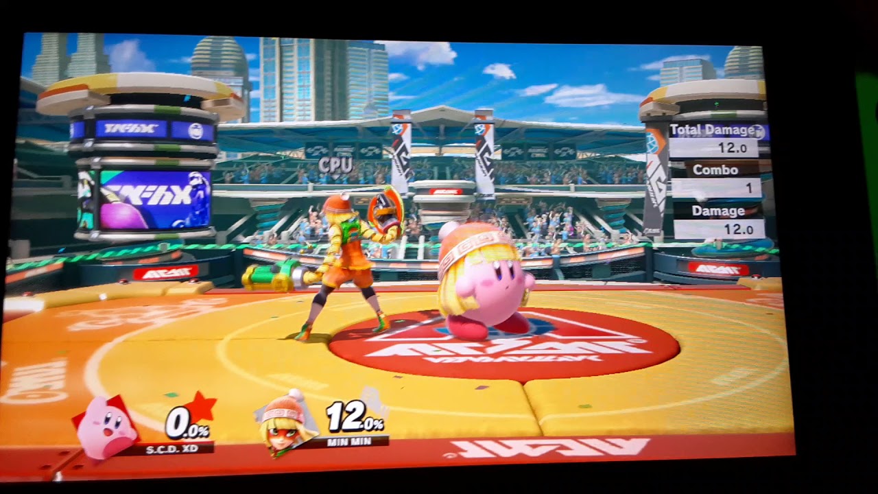 Kirby's Min Min Copy Ability - YouTube