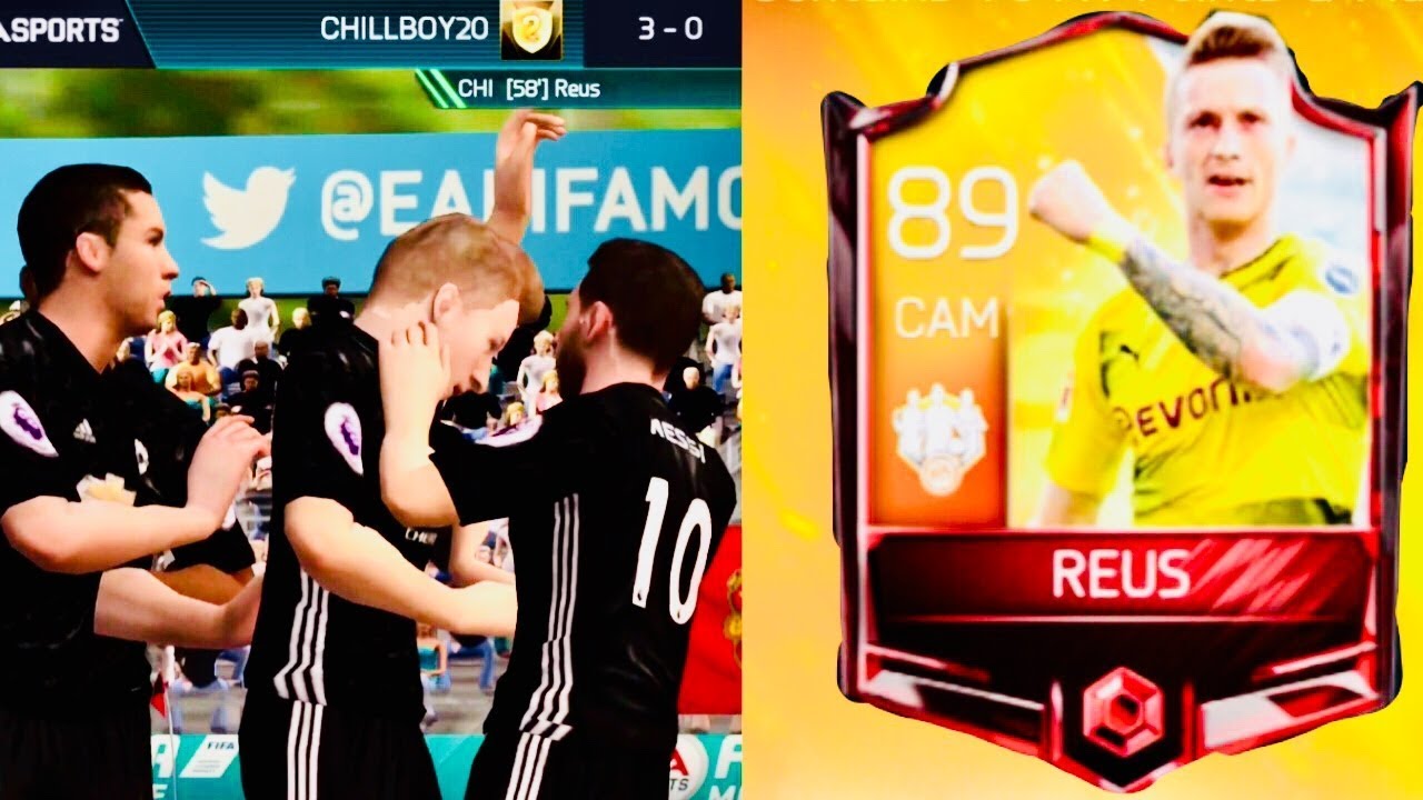 TOTW REUS - fifa mobile / Gameplay MATCHUP REUS - Rating TOTW Players ...