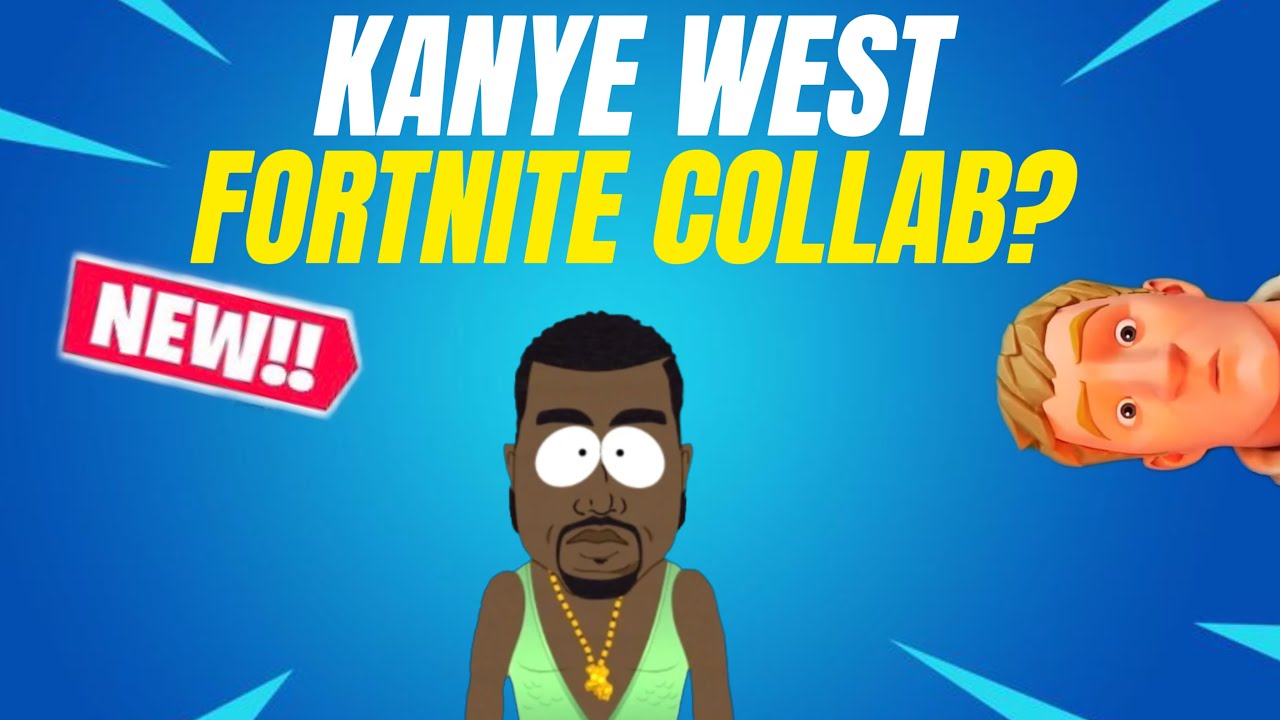 FORTNITE KANYE WEST COLLAB? - salty springs - YouTube