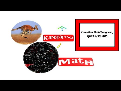 Canadian Kangaroo Math Level 1-2, Q1, 2018: By AKS|#Shorts| - YouTube