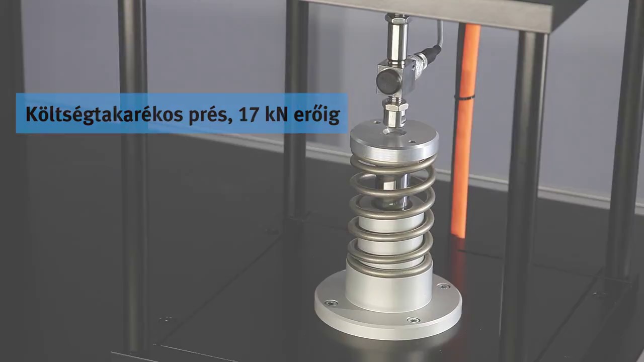 YJKP elektromos szervóprés építőkészlet - YouTube