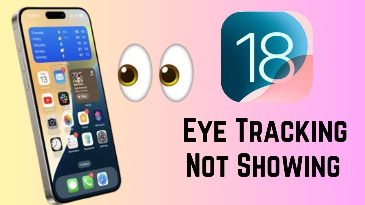 iOS 18 Eye Tracking Feature Not Showing || How to Use Eye Tracking on ...