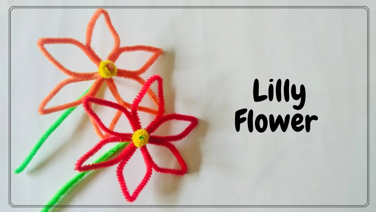 How To Make A Lily Flower Pipe Cleaner Flower Pipe Cleaner Crafts YouTube how-to-make-a-lily-flower-pipe-cleaner-flower-pipe-cleaner-crafts-youtube