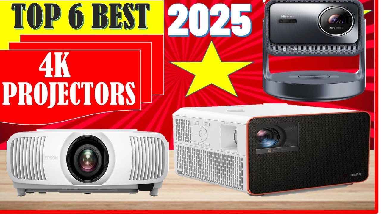 Best 4K Projectors On The Market (2025) Top 6: Best 4K Projectors ...