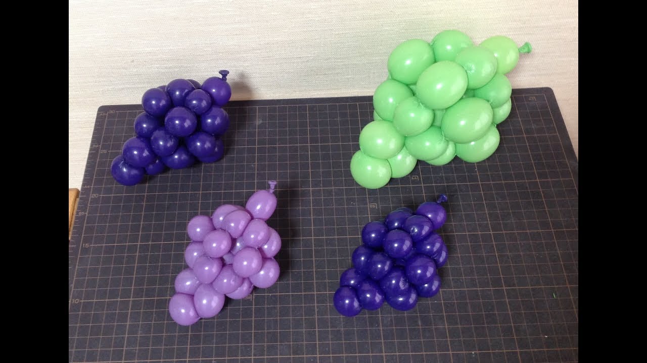 #0465 160x1 葡萄 a balloon grape - YouTube