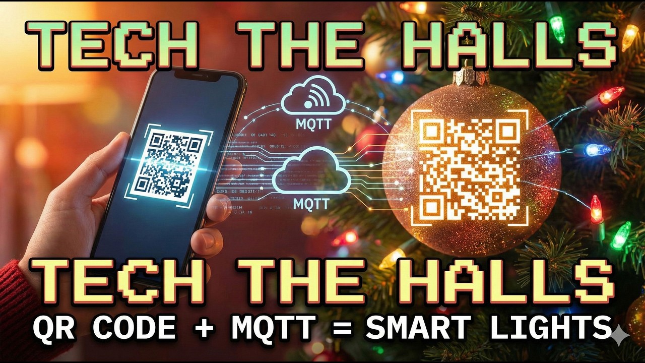 Quick Xmas Video: MQTT Xmas lights! - YouTube