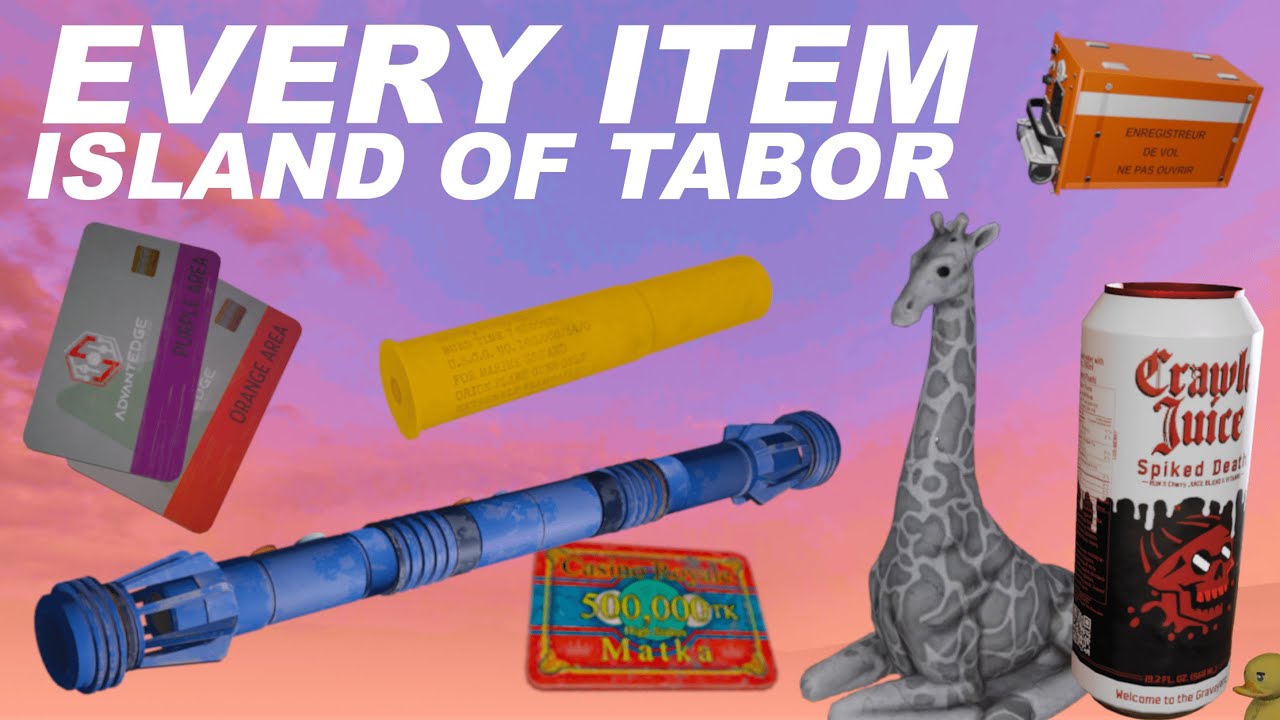 The COMPLETE Item Spawn Guide for Island Of Tabor - YouTube