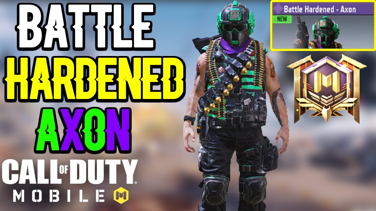 *FREE* BATTLE HARDENED AXON CHARACTER SKIN GAMEPLAY in CALL OF DUTY ...