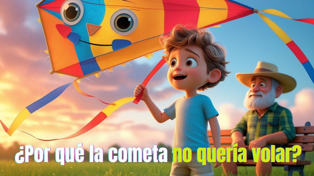 ¡La cometa mágica que cambió mi día! | Cuento Infantil Animado - YouTube