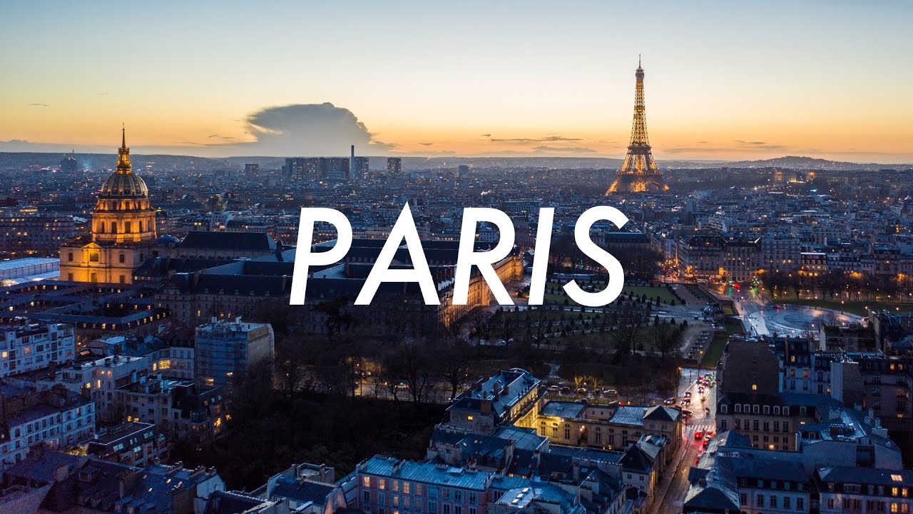 13 Minutes of PARIS Beautiful Aerial Drone Stock Video Footage in 4K ...