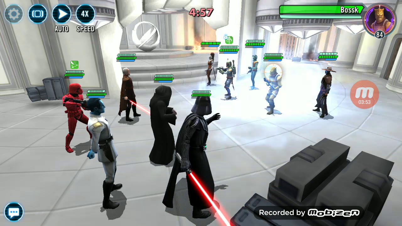SWGOH Grand Arena Championships vs Andrew28 - YouTube