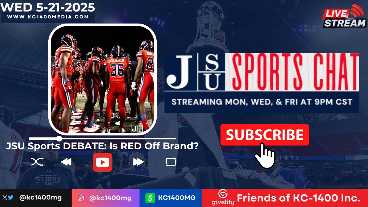 To RED Or Not To RED: Let's Debate! | Wednesday 5-21-2025 | JSU Sports ...
