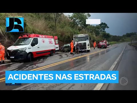 Mortes nas rodovias brasileiras aumentaram durante feriados de fim de ano