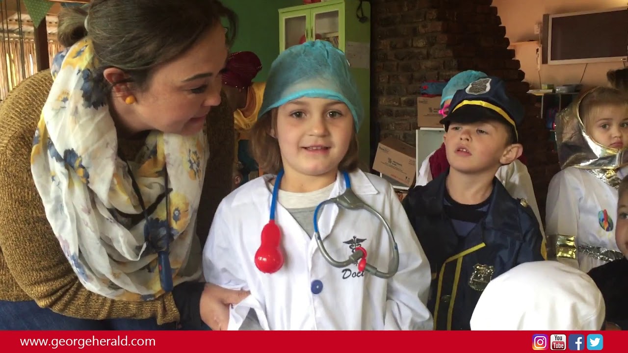 Trippel Toontjies speelskool hou beroepsdag - YouTube