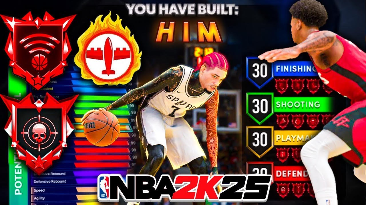 This 6'8 SHOOTING GUARD BUILD Will Be THE BEST BUILD ON NBA 2K26 ...