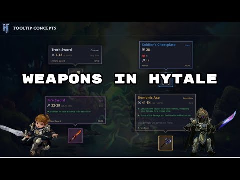 Different Type of Weapons we will see in Hytale // Hytale Weapons - YouTube